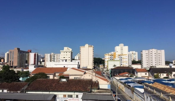 Previsão do tempo de sol com algumas nuvens - Guia Taubaté